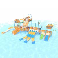 China SWJ-002 Pirate Theme of the Caribbean Water House Playground Interactive Water Play Childrens Splash Pad for sale