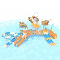 China SWJ-002 Pirate Theme of the Caribbean Water House Playground Interactive Water Play Childrens Splash Pad for sale