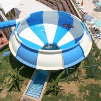 China Space Basin Slide (H=12m)  High Thrill Water Park Slide For Sale  FRP  304 Stainless Stee for sale