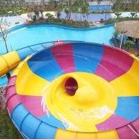 China Space Basin Slide (H=12m)  High Thrill Water Park Slide For Sale  FRP  304 Stainless Stee for sale