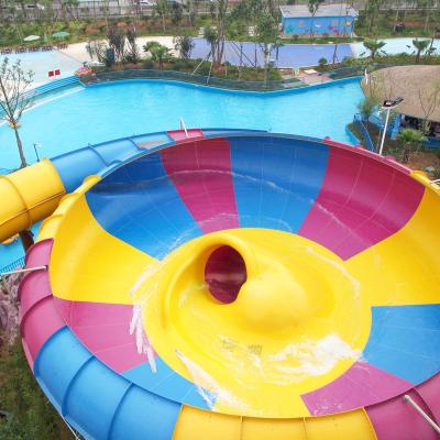China Space Basin Slide (H=12m)  High Thrill Water Park Slide For Sale  FRP  304 Stainless Stee for sale