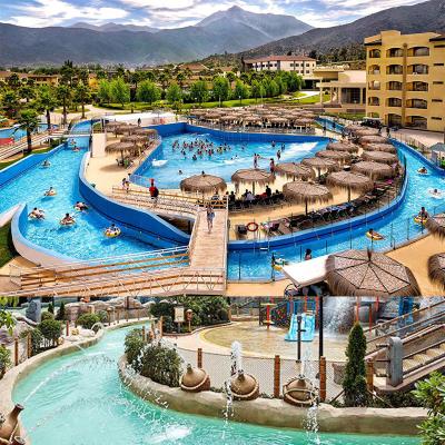 China Commercial Water Wave Pool System 5000sqm 3m Wave Height for Family Fun Water Park for sale
