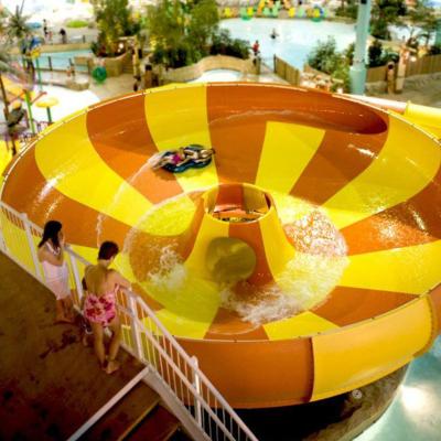 China Fiberglass Magic Carpet Water Slide 5-30m Platform Height 12m/s Speed Commercial Water Park for sale