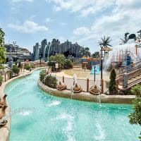 China Family Lazy River  Commercial Rafting River 166m Length 450 Sqm Family Rafting River All Age 0.9 Depth Aquatic Center Leisure for sale