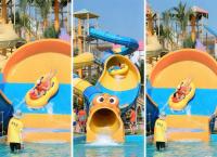 China Kids Water Slide Mini Sky-High Spiral Slide (Shark Theme)  Commercial Raft Water Slide for Sale for sale