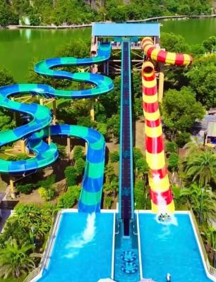 China Splash Water Playground All Age Combo Water Slide FRP Slides Splash Features Custom Aqua Play For Kids Adults for sale