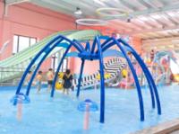 China Commercial Toddler Splash Pad Equipment Package 304 SS PC/FRP 4-in-1 Water Play CombSplash Water Playground for sale