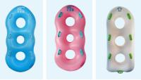 China Triple Rider Tube 3-Person Inflatable Raft 48 inch triple tube   Splash Pad Accessories Wholesale inflatable family raft for sale