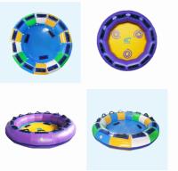 China 4–6 persons Family Round Raft Round Tube Raft Circle Raft Strap handles Family Water Slides  Resort & Hotel Pools for sale