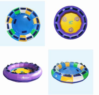 China 4–6 persons Family Round Raft Round Tube Raft Circle Raft Strap handles Family Water Slides  Resort & Hotel Pools for sale