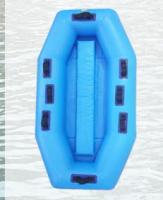 China Wholesale 2.4m Drift Boat For Water Parks And Lazy Rivers 0.9mm PVC Tarpaulin Strap Handles 4-6 Person Capacity OEM Inflatable Rafting Boat for sale