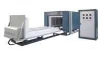 China car bottom furnace high temperature trolley type electric tempering furnace for auto parts for sale