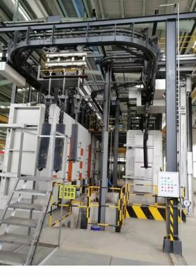 China Suspended Cylinder Liner Tempering Line For Automotive And Industrial for sale