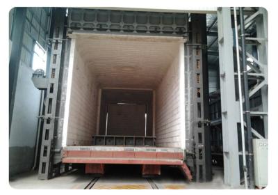 China Gas Trolley Type Industrial Heat Treatment Furnace For Annealing And Tempering Mechanical Parts for sale