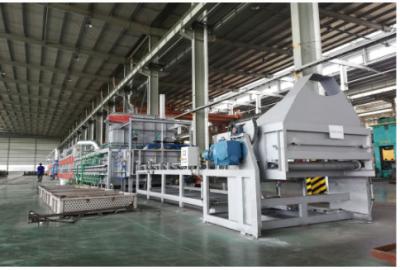 China Roller bottom type annealing line is used for protective atmosphere spheroidizing annealing of bearing rings, rollers, rods, pipes and other large quantities of parts in bearing industry for sale