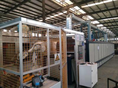 China Mechanical Parts Mesh Belt Furnace For Quenching / Tempering / Carburizing / Carbonitriding for sale