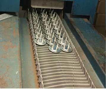 China Filter Refrigeration Parts Mesh Brazing Furnaces For Automotive / Aerospace Industry for sale