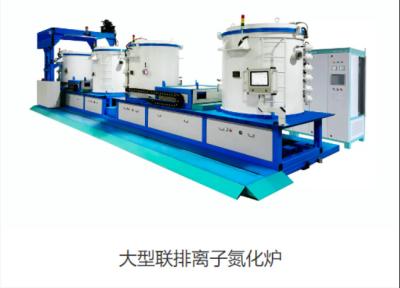 China Ion nitriding furnace is a device that obtains active ions by gas glow discharge and ion bombardment and heats the workpiece to make nitrogen and carbon penetrate into the surface of the workpiece. for sale