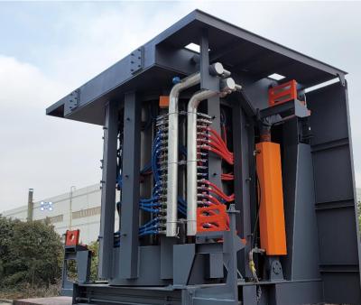 China Induction Metal Melting Furnace For Steel / Iron Water Insulation / Aluminum / Copper / Alloy for sale