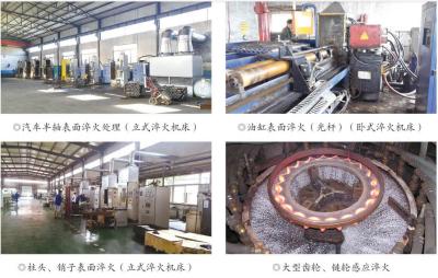 China Medium Frequency Quenching Equipment For Shaft Workpiece / Ball Mechanical Parts Surface Heat Treatment for sale