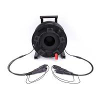 China 150M Tac Fiber TPU Armord Tactical Fiber Single-Mode 4/6/8/12 Strands Cable on Reel with SC LC ST Connectors for Live Streaming for sale