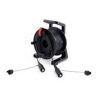China FTTA Tactical Fiber Optic Cable Reel Expanded Beam AARC Connector HXB11 HXB13 HXB15 SM 2 4 6 8 Fibers Channels Cores 10-300M for sale