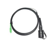 China Ip68 FTTA ODVA SC to SC UPC APC 5.0mm Outdoor Armored Waterproof Fiber Jumper Patch cord for sale