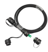 China Ip68 FTTA ODVA LC to ODVA LC UPC APC 5.0mm Outdoor Armored Waterproof Fiber Jumper Patch cord for sale