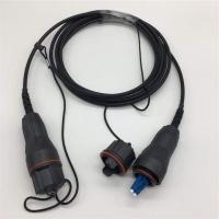 China Ip68 FTTA Fullaxs DLC to Fullaxs  DLC 4.8mm Outdoor Armored Waterproof Fiber Jumper Patch cord for sale