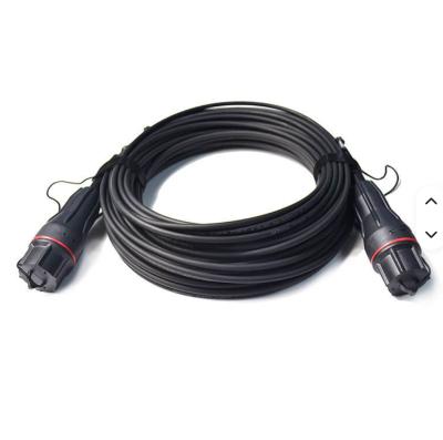 China Ip68 FTTA Fullaxs DLC to Fullaxs  DLC 4.8mm Outdoor Armored Waterproof Fiber Jumper Patch cord for sale