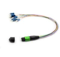 China 8/12 Cores MPO-LC SM Fiber Cables breakout Patch Cable Harness Cable 0.9mm 2.0mm LSZH for sale