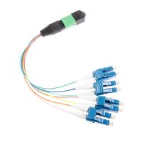 China 8/12 Cores MPO-LC SM Fiber Cables breakout Patch Cable Harness Cable 0.9mm 2.0mm LSZH for sale