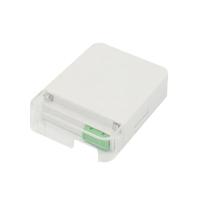 China TW-FB-1B Fiber Optic 1 Port Optical Rosette Fttx LC ATB Socket Wall Mount 1 Port Terminal Box Fiber Nap Box Atb 1 Core for sale