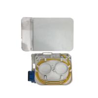 China TW-FB-1B Fiber Optic 1 Port Optical Rosette Fttx LC ATB Socket Wall Mount 1 Port Terminal Box Fiber Nap Box Atb 1 Core for sale