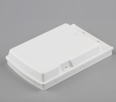 China TW-FB-2A Fiber Optic 2 Ports Optical Rosette Fttx LC ATB Socket Wall Mount Terminal Box Fiber Nap Box Facepalte for sale