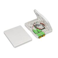 China TW-FB-2B Fiber Optic 2 Ports Optical Rosette Fttx SC LC ATB Socket Wall Mount Terminal Box Fiber Nap Box Facepalte for sale