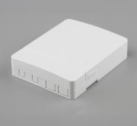China TW-FB-2B-1 Fiber Optic 2 Ports Optical Rosette Fttx SC LC ATB Socket Wall Mount Terminal Box Fiber Nap Box Facepalte for sale