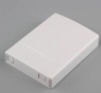 China TW-FB-2D Fiber Optic 2 Ports Optical Rosette Fttx SC LC ATB Socket Wall Mount Terminal Box Fiber Nap Box Facepalte for sale