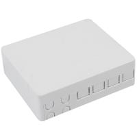 China TW-FB-4A Fiber Optic 4 Ports Optical Rosette Fttx SC LC ATB Socket Wall Mount Terminal Box Fiber Nap Box Facepalte for sale