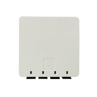 China TW-FB-4D Fiber Optic 4 Ports Optical Rosette Fttx SC LC ATB Socket Wall Mount Terminal Box Fiber Nap Box Facepalte for sale