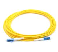 China Fiber Optic Patch Cord LC/UPC to LC/UPC SM Simplex 2.0mm LSZH/PVC 1-100M Fiber Jumper for sale