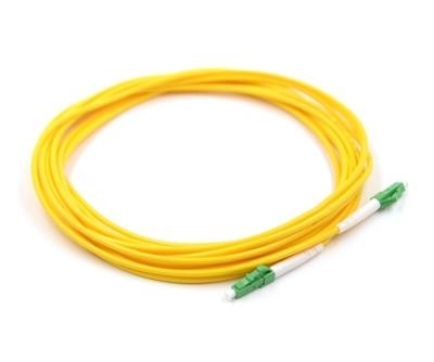 China Fiber Optic Patch Cord LC/APC to LC/APC SM Simplex 2.0mm LSZH/PVC 1-100M Fiber Jumper for sale