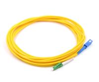 China Fiber Optic Patch Cord LC/APC to SC/UPC SM Simplex 2.0mm LSZH/PVC 1-100M Fiber Jumper for sale