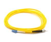 China Fiber Optic Patch Cord LC/UPC to ST/UPC SM Simplex 2.0mm LSZH/PVC 1-100M Fiber Jumper for sale