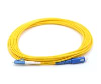 China Fiber Optic Patch Cord LC/UPC to SC/UPC SM Simplex 2.0mm LSZH/PVC 1-100M Fiber Jumper for sale
