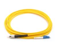 China Fiber Optic Patch Cord LC/UPC to FC/UPC SM Simplex 2.0mm LSZH/PVC 1-100M Fiber Jumper for sale