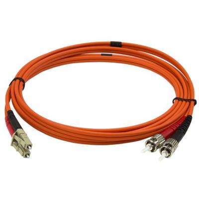 China LSZH Fiber Optic Patch Cord 12 Colors Cable Jacket Optical Fiber Cable Assembly for High Speed Network and Communication Systems for sale