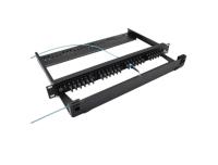 China MPO Adapter Panel 6 Ports with 6 MPO Adapters for sale