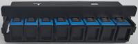 China Fiber Optic Adapter Panel 8 Ports with SC Simplex Adapters 8 Cores SM OM3 OM4 for sale