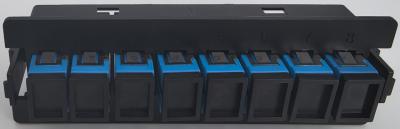 China Fiber Optic Adapter Panel 8 Ports with SC Simplex Adapters 8 Cores SM OM3 OM4 for sale